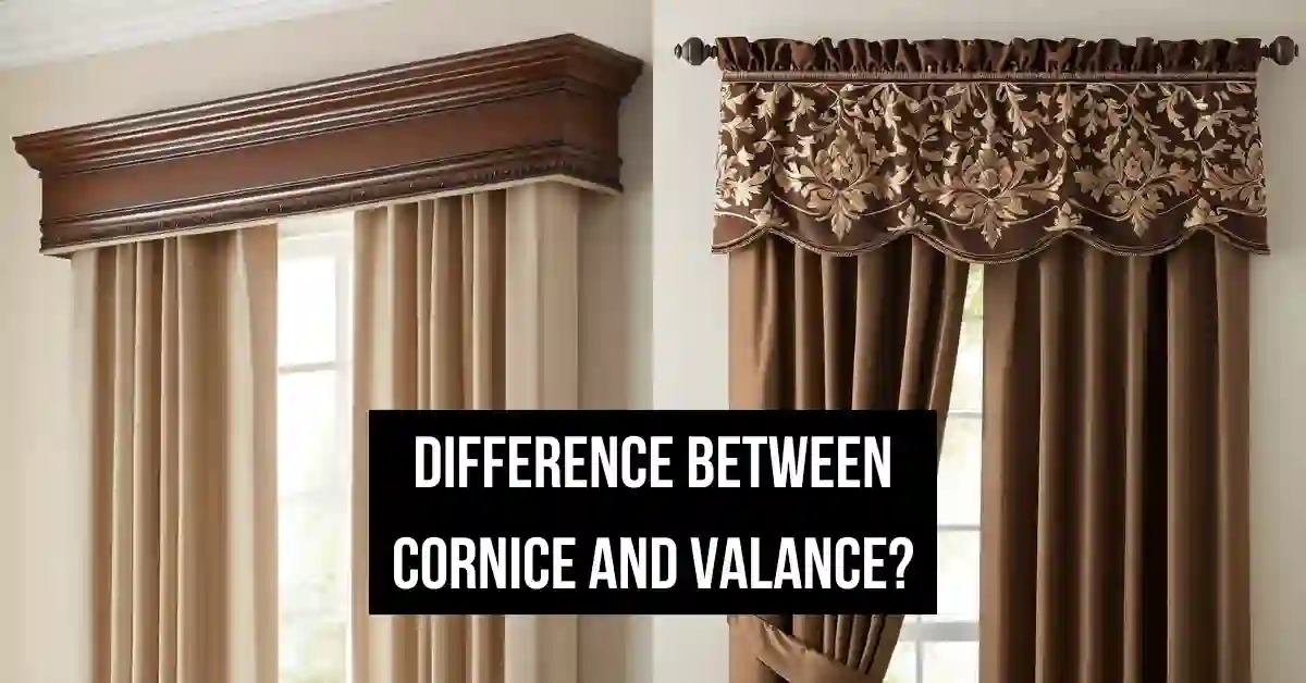 Difference Between Window Cornice and Valance? – Salient Home Garden Difference Between Window Cornice and Valance? – Salient Home Garden